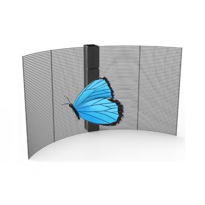 China P10.4 Full Color Window Screen Brightness 800-5500nits For Glass Curtain Walls for sale