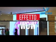 Watch: P7.8 SMD Indoor Transparent LED Display For Building Glass Wall Showcase