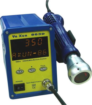 China phone repair desoldering station with hot air  rotating gun for sale