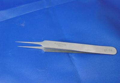 China Good/help stainless steel tweezer No.14 for sale