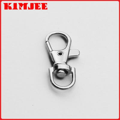 China 10 mm black swivel metal lobster claw for neck lanyard for sale for sale