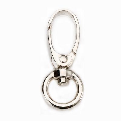 China 3/4 inch zinc nickel plated oval hook for lanyards wholesale for sale