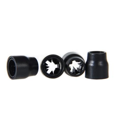 China Plastic one way slide lock fabric wristband clasp for cloth wristband for sale
