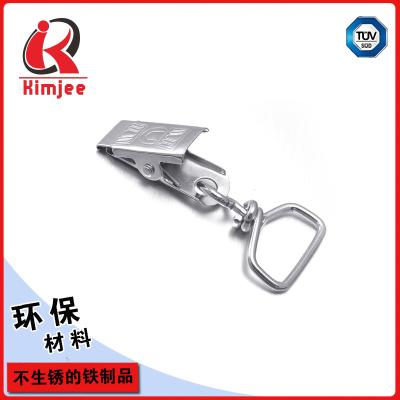 China Custom nickel plated lanyard swivel clips for id badges wholesale for sale