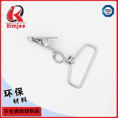 China Custom nickel metal lanyard swivel snap hook clips wholesale for sale