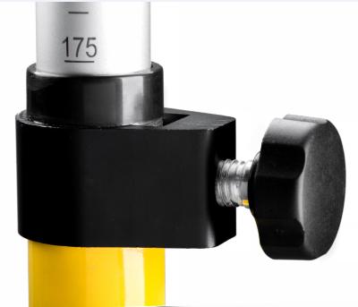 Cina Accessori telescopici di alluminio resistenti gialli di Palo del prisma di PL2 Palo 1.4m in vendita