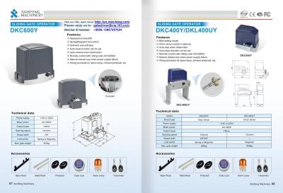China DKC400 Automatismes vierten Portails en venta