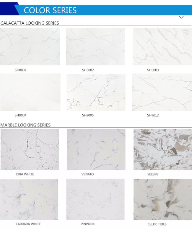 Fast Delivery Prefab Chinese Quartz Countertops Cheap