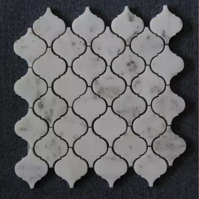 Cina Piastrelle per pavimento grige del mosaico del penny nero bianco, tessere di pietra del mattone dei vari modelli in vendita