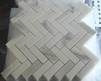 China Grey Marble Mosaic Tile Modern Design Pattern / Various Color Optional for sale
