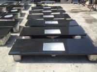 China Absolute Black Solid Granite Worktops Different Edge / Thickness Optional for sale