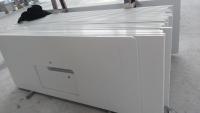 China Decorative White Quartz Kitchen Countertops , Solid Surface Kitchen Countertops for sale