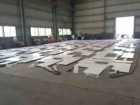 China Polished Marble Granite Quartz Countertops , Man Made White Solid Surface Worktop for sale