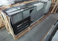 China Absolute Black Granite Vanity Top , 2cm Thick Natural Solid Surface Vanity Tops for sale
