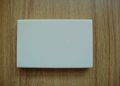 Cina Le lastre bianche della quarzite del controsoffitto della cucina pure/hanno modificato il materiale acrilico in vendita