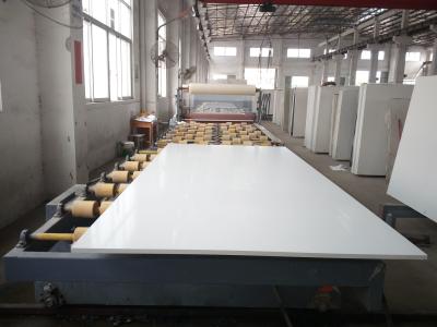 Cina Lastra bianca pura della pietra del quarzo su misura esportando controsoffitti una dimensione di 3000 x 1400 millimetri in vendita