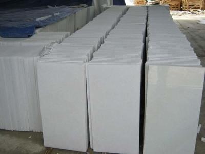 Cina Mattonelle e lastra di marmo bianche di cristallo per il rivestimento murale e la pavimentazione Pavment in vendita