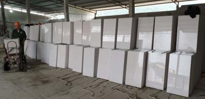 Cina Mattonelle e lastra di marmo bianche di cristallo per il rivestimento murale e la pavimentazione Pavment in vendita
