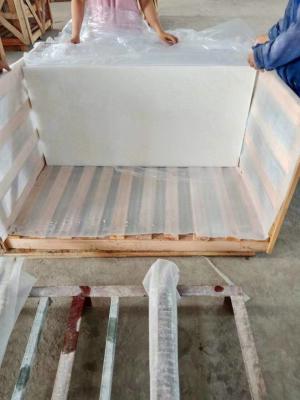 Cina Mattonelle e lastra di marmo bianche di cristallo per il rivestimento murale e la pavimentazione Pavment in vendita