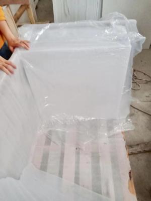 Cina Mattonelle e lastra di marmo bianche di cristallo per il rivestimento murale e la pavimentazione Pavment in vendita