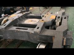 Custo de baixa velocidade do carro de 120 Ton Hot Metal Ladle Transfer baixo para a fábrica de aço