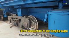 85T Railway Self Dumping Wagon Factory Direct Price