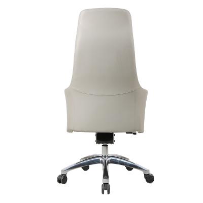 Cina Base di alluminio di cuoio posteriore del Ministero degli Interni della sedia del raggio ergonomico del dirigente 350mm in vendita