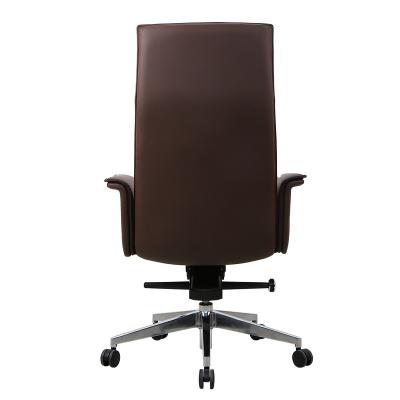 Cina Sedia di cuoio moderna di gioco del PC di compito di Brown di esclusiva ergonomica della sedia 70mm in vendita