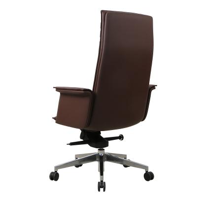 Cina Sedia di cuoio moderna di gioco del PC di compito di Brown di esclusiva ergonomica della sedia 70mm in vendita