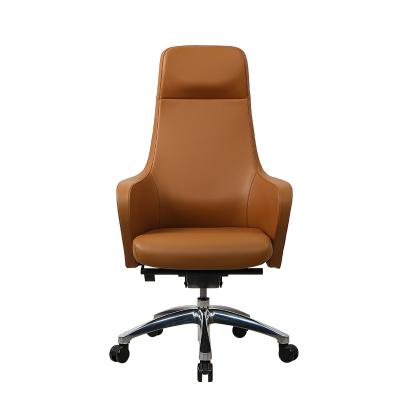 Cina La sedia esecutiva ergonomica ad alta densità Moulde spuma sedia di cuoio dell'ufficio dell'unità di elaborazione in vendita