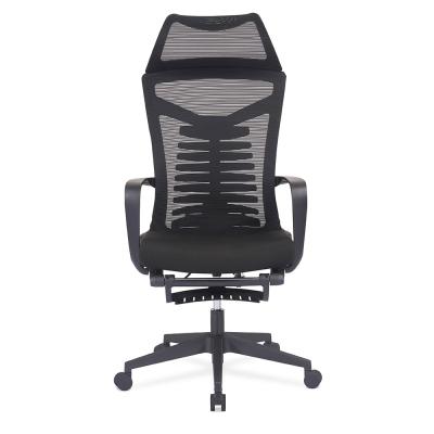 Cina Parte girevole Mesh Office Chair di 90MM/sedia posteriore macchina per colata continua di nylon alta con supporto lombare in vendita