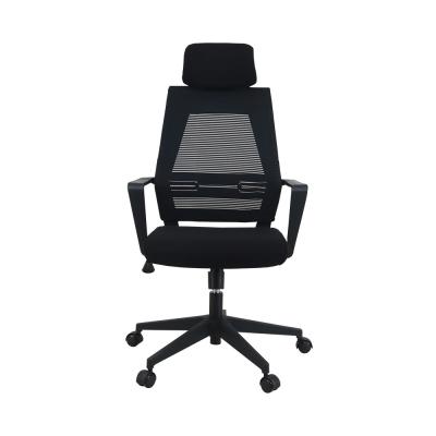 Cina Base rossa di Mesh Office Chair With Nylon della parte posteriore di sostegno lombare del nero ergo regolare della sedia alta in vendita