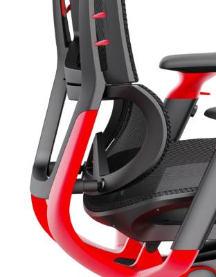 Cina Sedia di scrittorio di rotolamento nera ergonomica adagiantesi ergo esecutiva della sedia dell'ufficio in vendita