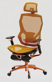 Cina Meccanismo ergonomico di Mesh Chair pp GF dell'ufficio giallo in vendita