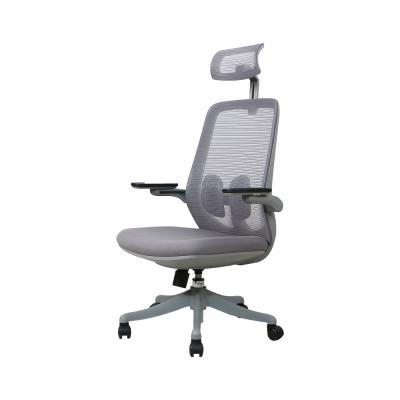 Cina Ascensore di gas della classe 4 di Mesh Grey High Back Office Chair del poliestere ergo Mesh Manager Chair in vendita