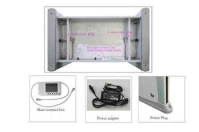 China High Sensitivity 18 Zone LED Alarm Walk Through Metal Detector with 48 Hours Power Backup for sale