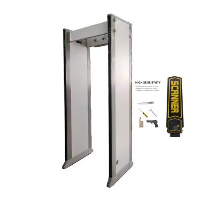 China 7inch Screen 33 Zone Walk Through Metal Detector , Archway Metal Detector With LCD Display for sale