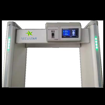 Cina SECUSTAR Touch Screen 33 Zone Walk Through  Metal Detector 300 Level Sensitivity for Airport Security & Protection in vendita