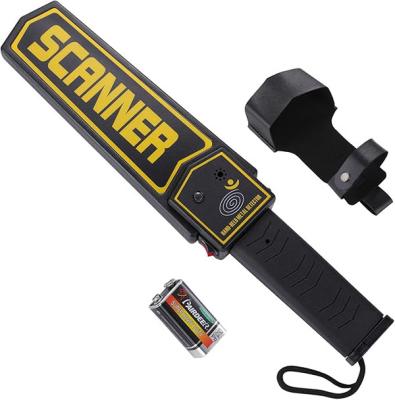 China Manufacture High Sensitivity Hand Held Metal Detector Anti Slip Handle with 9 V Rechargeable Battery for sale
