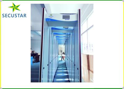 China Sound And Led Alarm Walk Through Body Scanner 24 Zone With Dangerous Metal Object Detection for sale