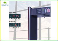 China Led Alarm Detection Precisely Security Metal Detector Walk Through Gate For Airport for sale