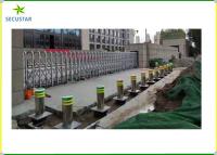 China 219 Mm Diameter Automatic Rising Bollards System Security In School Gate And Parking for sale