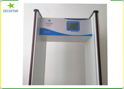 Cina 24 metal detectori della struttura di porta dell'allarme di zona con il commutatore utilizzato nel centro espositivo in vendita