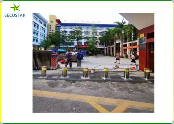 Quality Auto Telescopic And Remote Control Automatic Rising Bollard System In Bank for sale