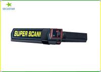 Quality Vibration / Sound Alarm Hand Held Metal Detector Self Alibration With Belt / for sale