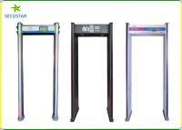 China Sound Light Alarm Archway Metal Detector With Self Diagonal / Calibration Function for sale