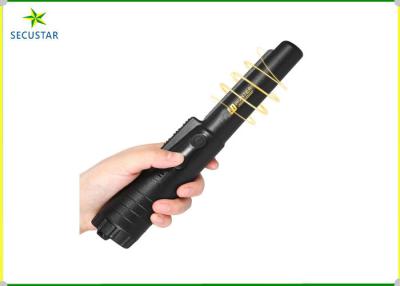 China 360 Degree Scan Hand Held Metal Detector Rechargeable 9V Battery With Sound / Light Alarm for sale