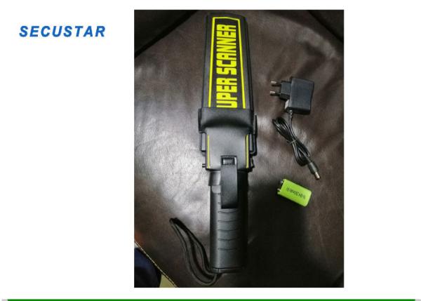 Quality GP3003BI Handy Security Metal Detector 9 Battery With Sound / Vibration Alarm for sale
