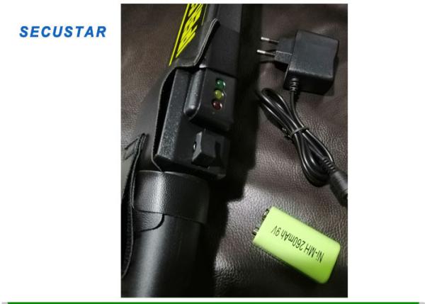 Quality GP3003BI Handy Security Metal Detector 9 Battery With Sound / Vibration Alarm for sale