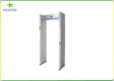 China Sound Alarm Digital Count Frame Metal Detector No Touch Human Body Temperature Test for sale